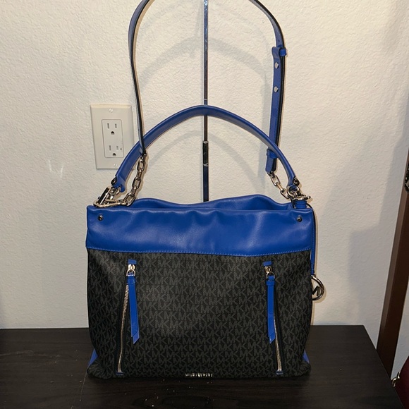 Michael Kors | Bags | Michael Lex Shoulder Bag In Royal Blue | Poshmark